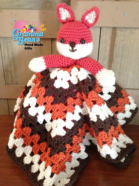 Ravelry: Felix the Fox Lovey pattern by Gramma Beans