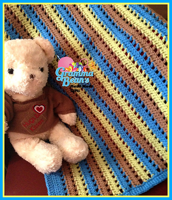 Ravelry: Cuddle Time Baby Blanket pattern by Gramma Beans