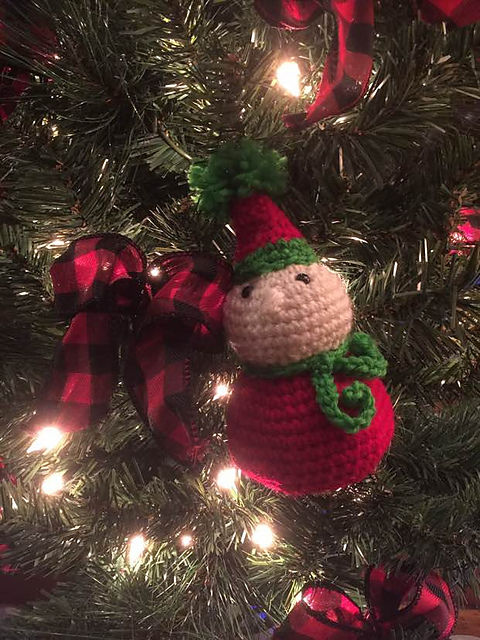 Ravelry: Elvin the Elf Ornament pattern by Gramms Designs