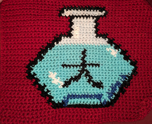 Ravelry: giant potion pattern by GrayLaundryCat