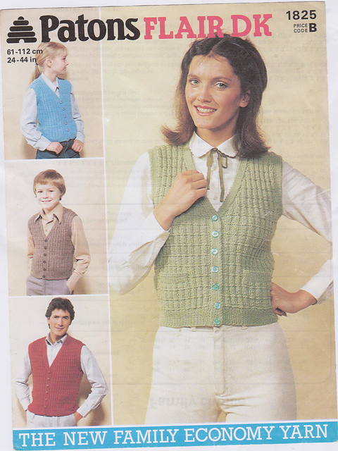 Ravelry: Family Vest pattern by Patons UK