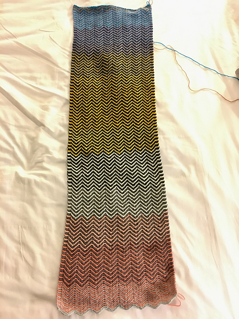 Ravelry: GreatScottKnits' Sprite Spirit ZickZack Scarf