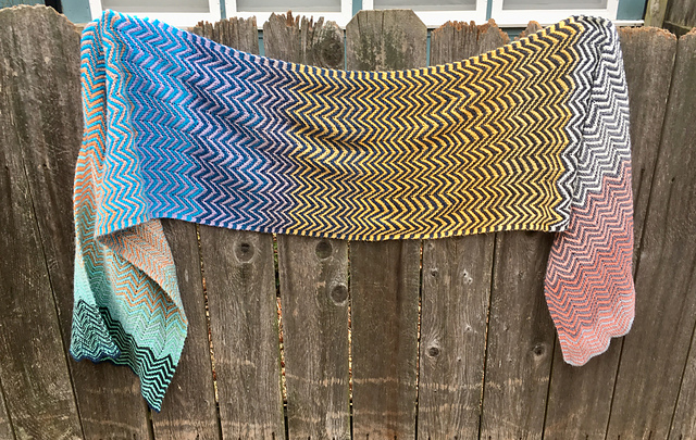 Ravelry: GreatScottKnits' Sprite Spirit ZickZack Scarf