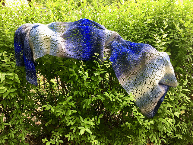 Ravelry: GreatScottKnits' Shawl of Solitaire