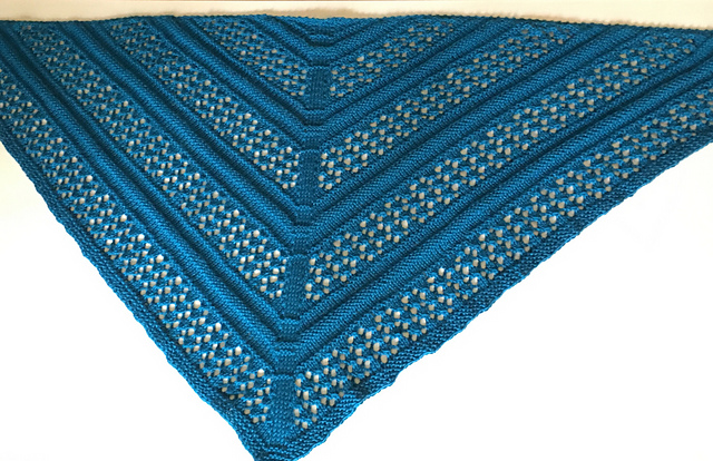 Ravelry: GreatScottKnits' Leaf Ridge Shawl