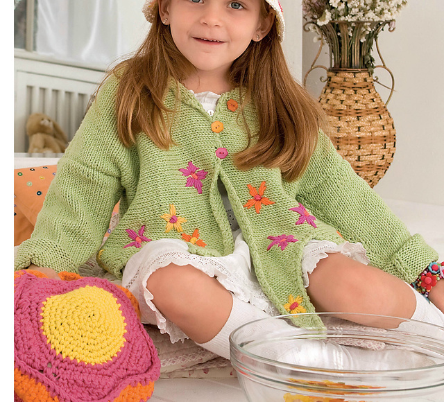 Ravelry: #41 Garden Party Sweater pattern by Verena Design Team