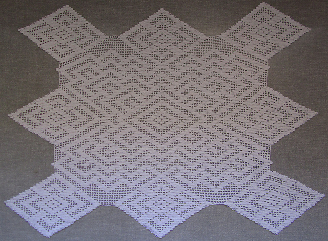 Ravelry: Prime Block Center Piece pattern by Grid Mammal Crafts