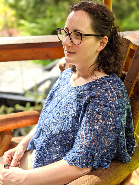 Ravelry: Tiered Poncho pattern by Grid Mammal Crafts