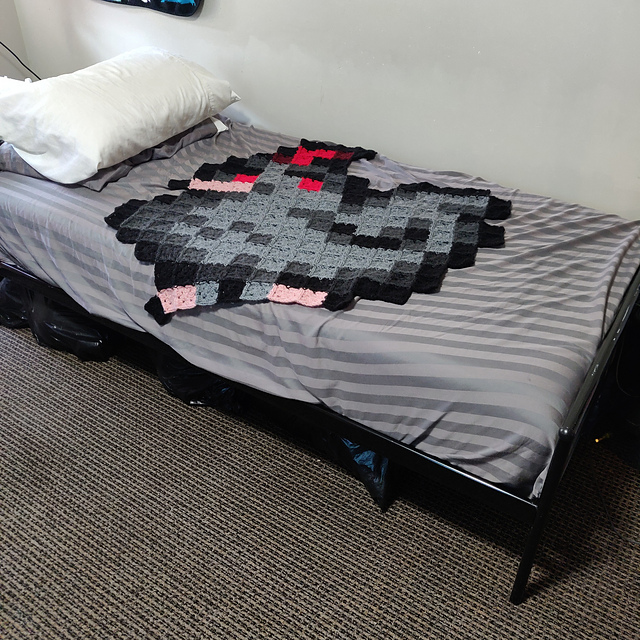 Ravelry: Stardew Valley Void Chicken Blanket (Style 2) pattern by Brian ...