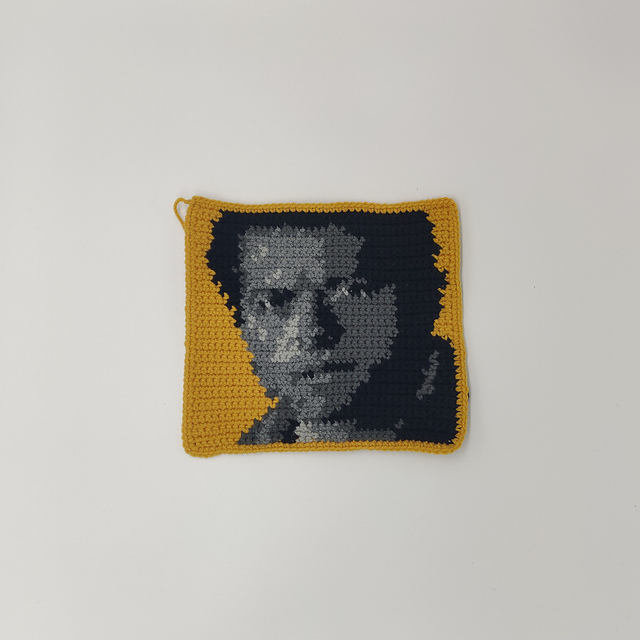 Ravelry: Supernatural Castiel Portrait pattern by Brian Kwok