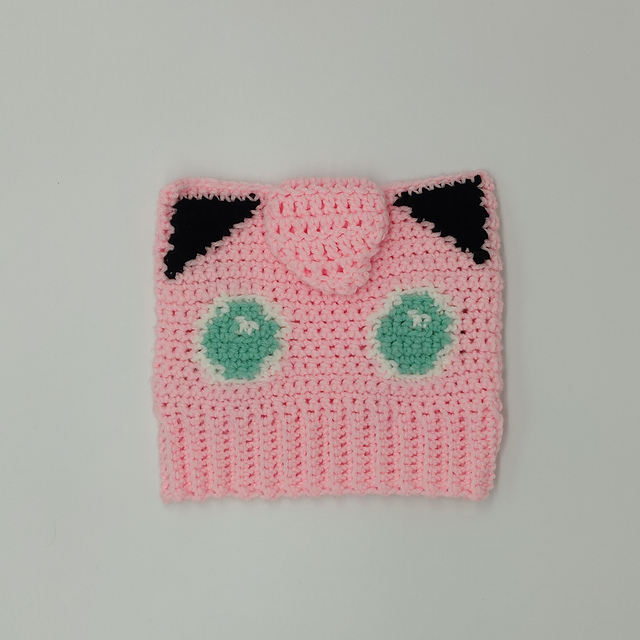 Ravelry: Jigglypuff Pokemon Beanie pattern by Brian Kwok