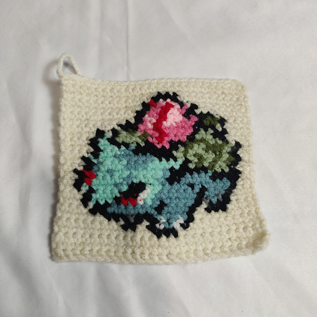 Ravelry: Graphgan: Ivysaur pattern by Brian Kwok
