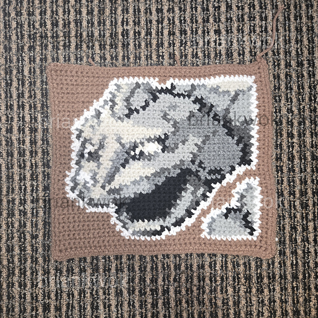Ravelry: Onix Pokemon Portrait pattern by Brian Kwok