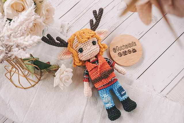Ravelry: Gus Deer boy pattern by Guichai Dolls