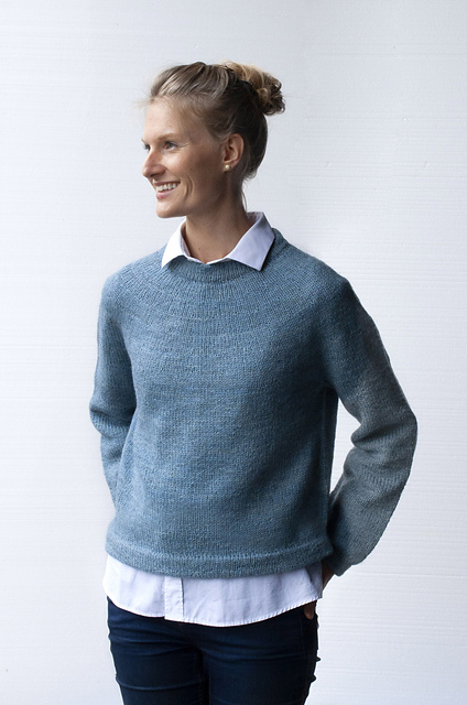 Ravelry: The Basic Sweater pattern by AnneSophie Velling
