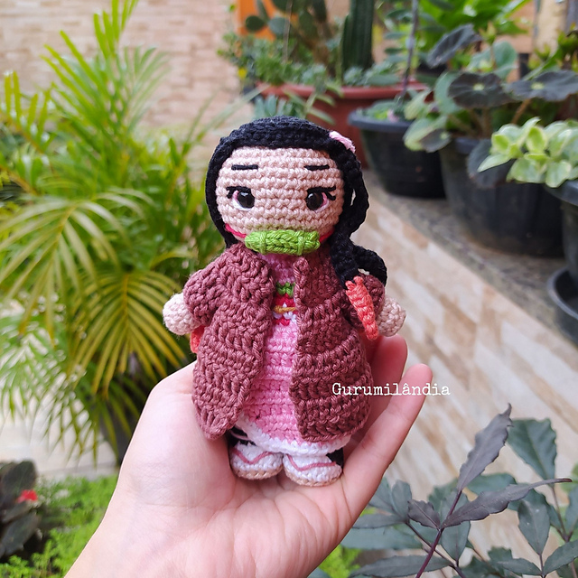 Ravelry: Nezuko Kamado pattern by Nathally Belmont