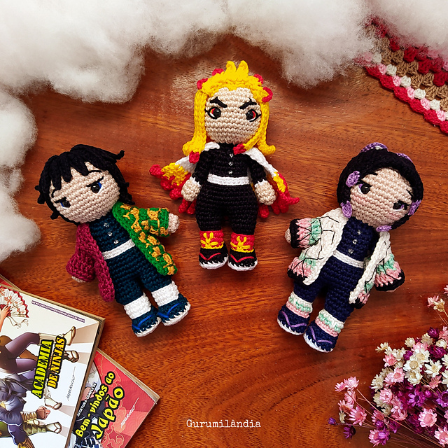 Ravelry: Hashiras 1 pattern by Nathally Belmont