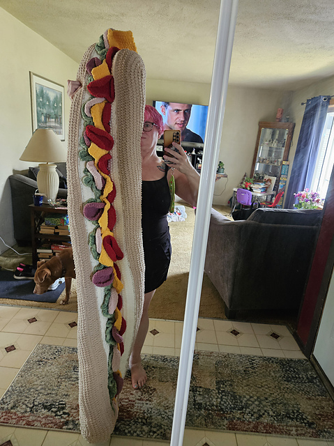 Ravelry: 6 foot long giant sub pattern by Gwen Robinson