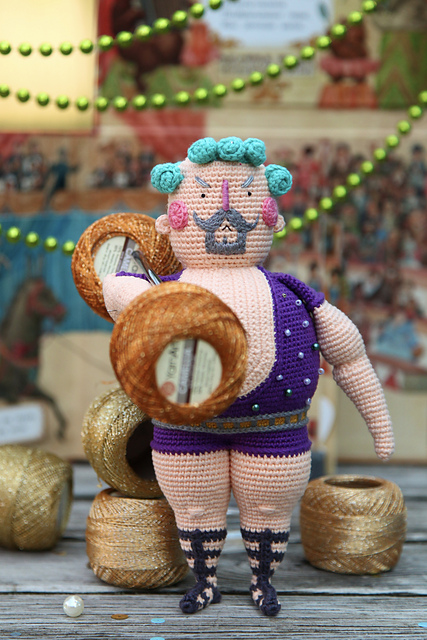 Ravelry: Louis the Traditional Strongman pattern by Gwilym Korbell