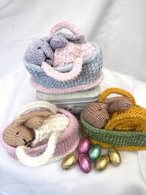 Ravelry: Baby Bunny and Crib pattern by Pat Alinejad