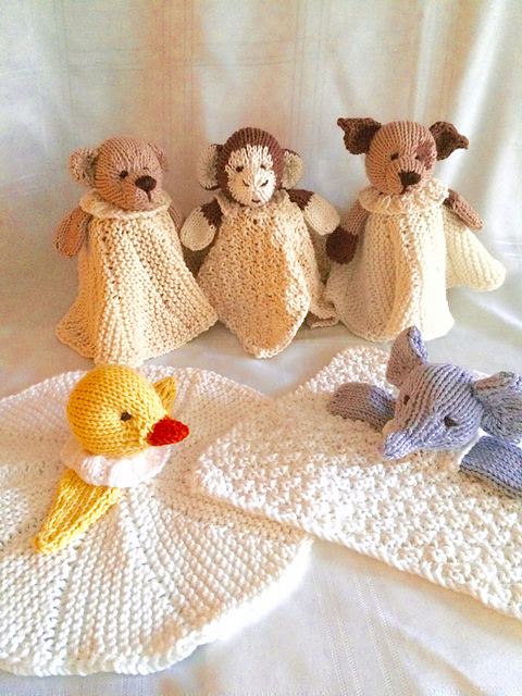 Ravelry: Mini Cuddly Blankies pattern by Pat Alinejad