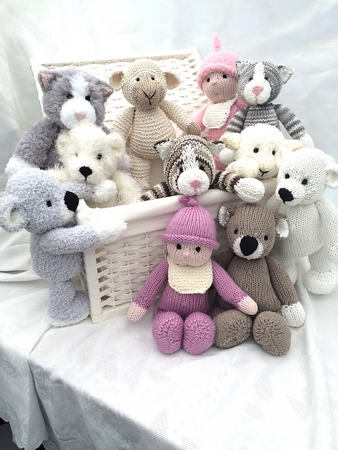 Ravelry: Toys from the Toybox pattern by Pat Alinejad