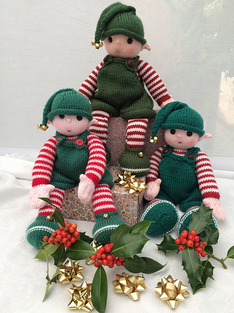 Ravelry: Jingle Jangle the Elf Doll pattern by Pat Alinejad