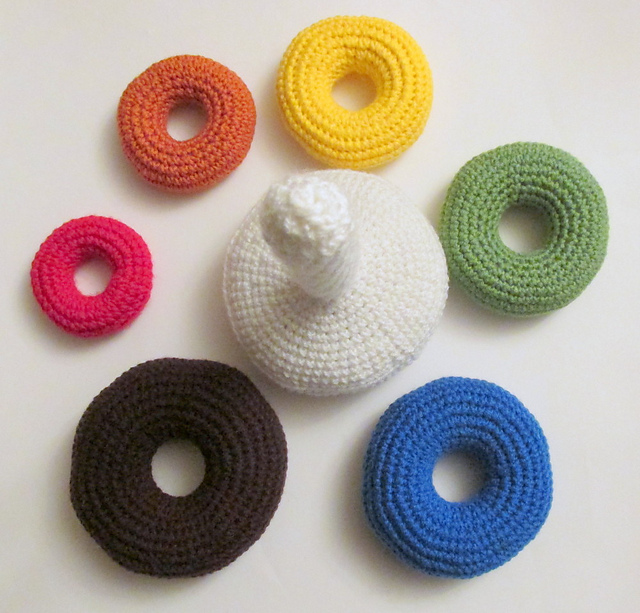 Ravelry: Ring Tower Stacking Toy pattern by Heather Sonnenberg