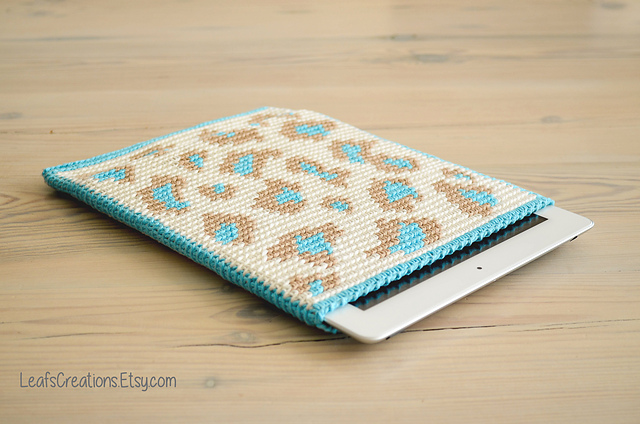 Ravelry: Leopard tablet case pattern by Leafs Creations