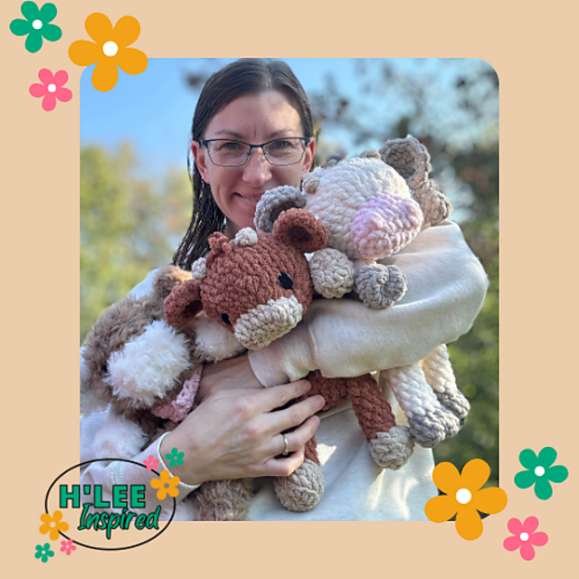 Ravelry: Clover the Cow Lovey pattern by Beth Decker