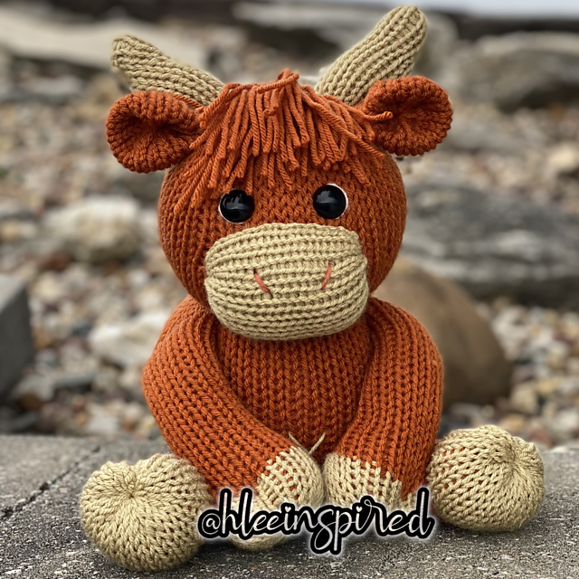Ravelry: Heidi the Highland Cow pattern by Beth Decker