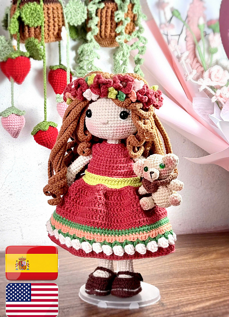 Ravelry: Doll Freya pattern by Haan Crochet79
