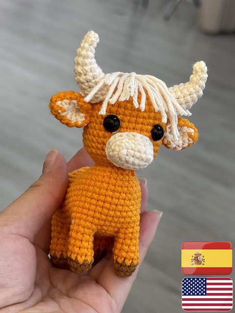 Ravelry: Crochet Cow pattern by Haan Crochet79