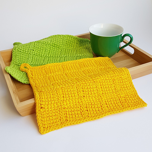 Ravelry: Dishcloth Karo pattern by Silke Reibeling
