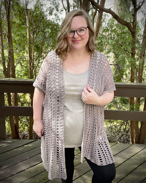 Ravelry: Lanai Lounger Cardi pattern by Haley Herman
