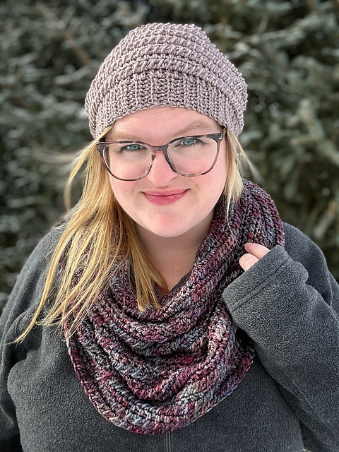 Ravelry: Cordgrass Hat and Cowl Set pattern by Haley Herman
