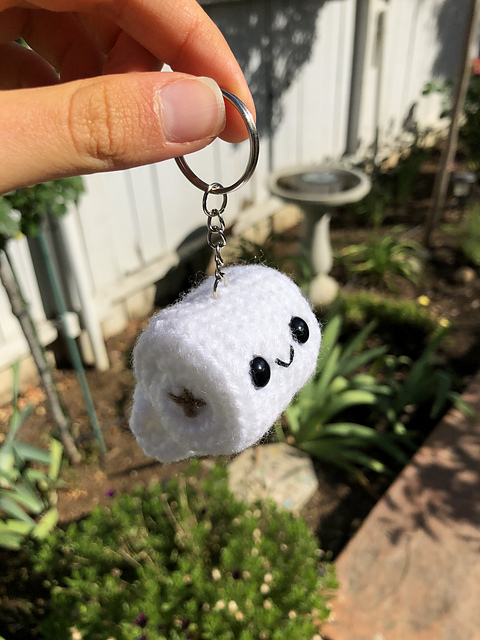 Ravelry: Toilet Paper Keychain pattern by Haley Wilson