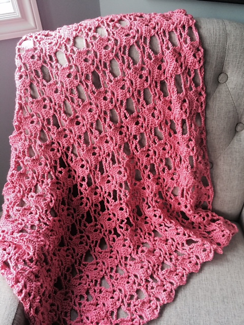 Ravelry: Lace Afghan pattern by Hamptons' Hookers