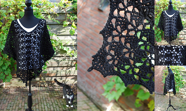 Ravelry: Elise Poncho pattern by HandgehaaktbyDoortje