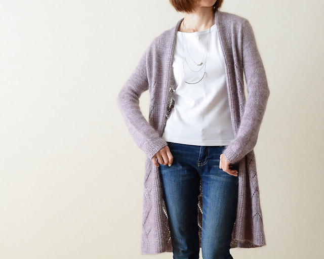 Ravelry: Handknitlife's Soyokaze (prototype 1 in size XS)