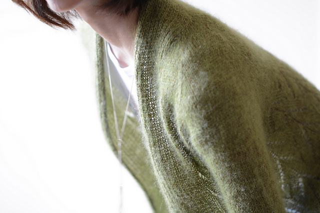 Ravelry: Handknitlife's Soyokaze (pattern sample in size XS)