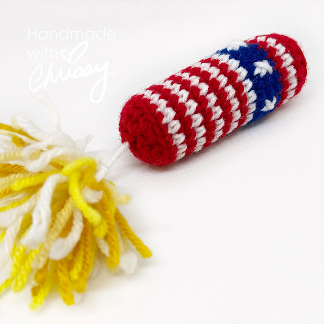 Ravelry: Crochet Firecracker pattern by Handmade with Chrissy