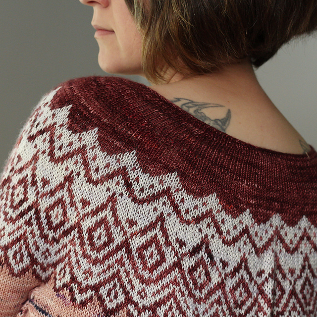 Ravelry: Occhiello Sweater pattern by Olga Putano Designs