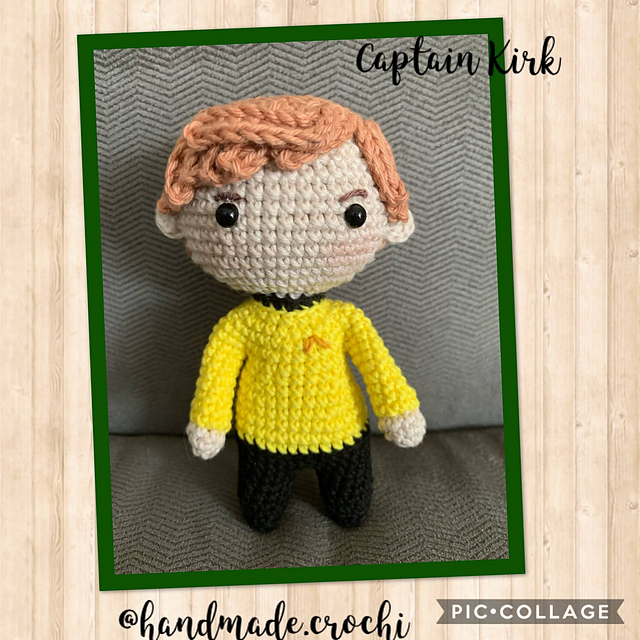 Ravelry: Captain Kirk pattern by Mandy Lam