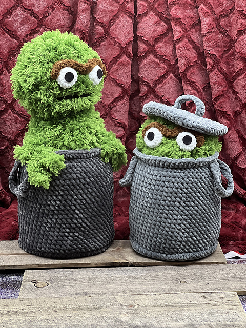 Ravelry: Grumpy Garbage Monster pattern by Ashley williams