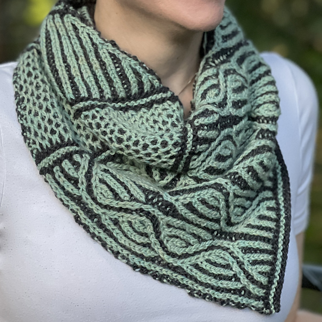 Ravelry: Timekeepers Cowl pattern by Makenzie Alvarez