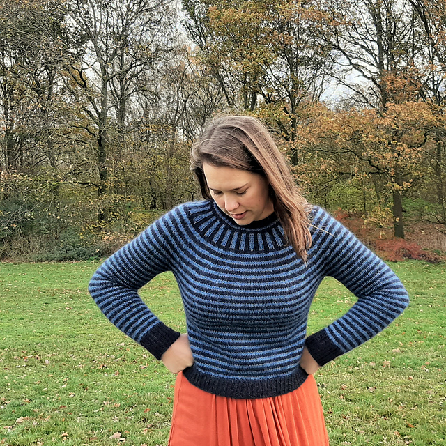Ravelry: Wesekh Sweater pattern by Hanna | HERBGARDEN knitwear