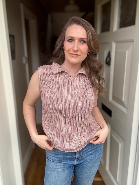 Ravelry: Harris Pullover and Vest pattern by Hannah Cross