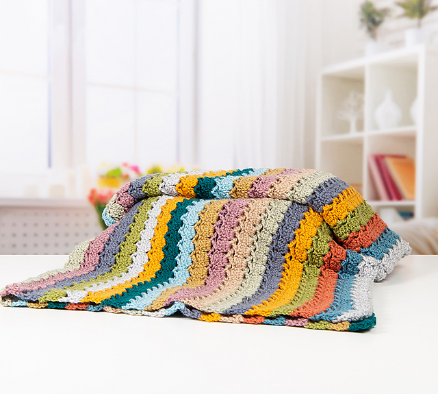 Ravelry: Oolong Afternoon Tea Blanket pattern by Hannah Cross