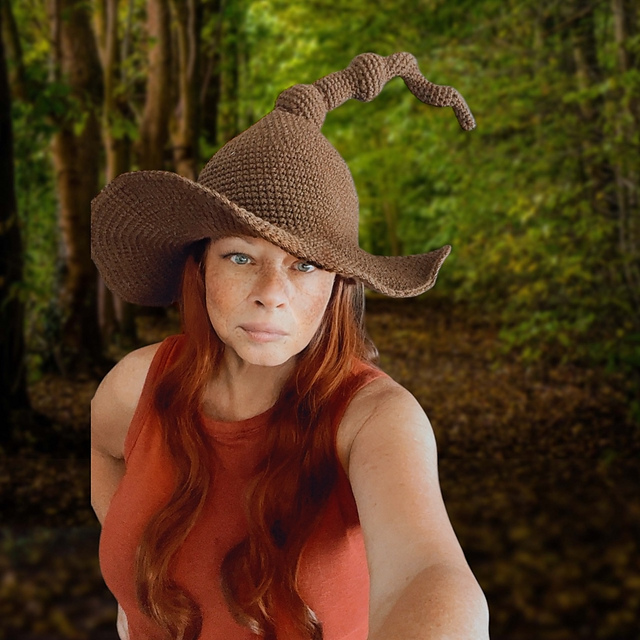 Ravelry: Knotty Witch Hat pattern by Hannah Reese Crafts